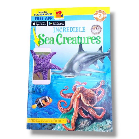 Accents | Incredible Sea Creatures Childrens Level 2 Reader Book | Poshmark